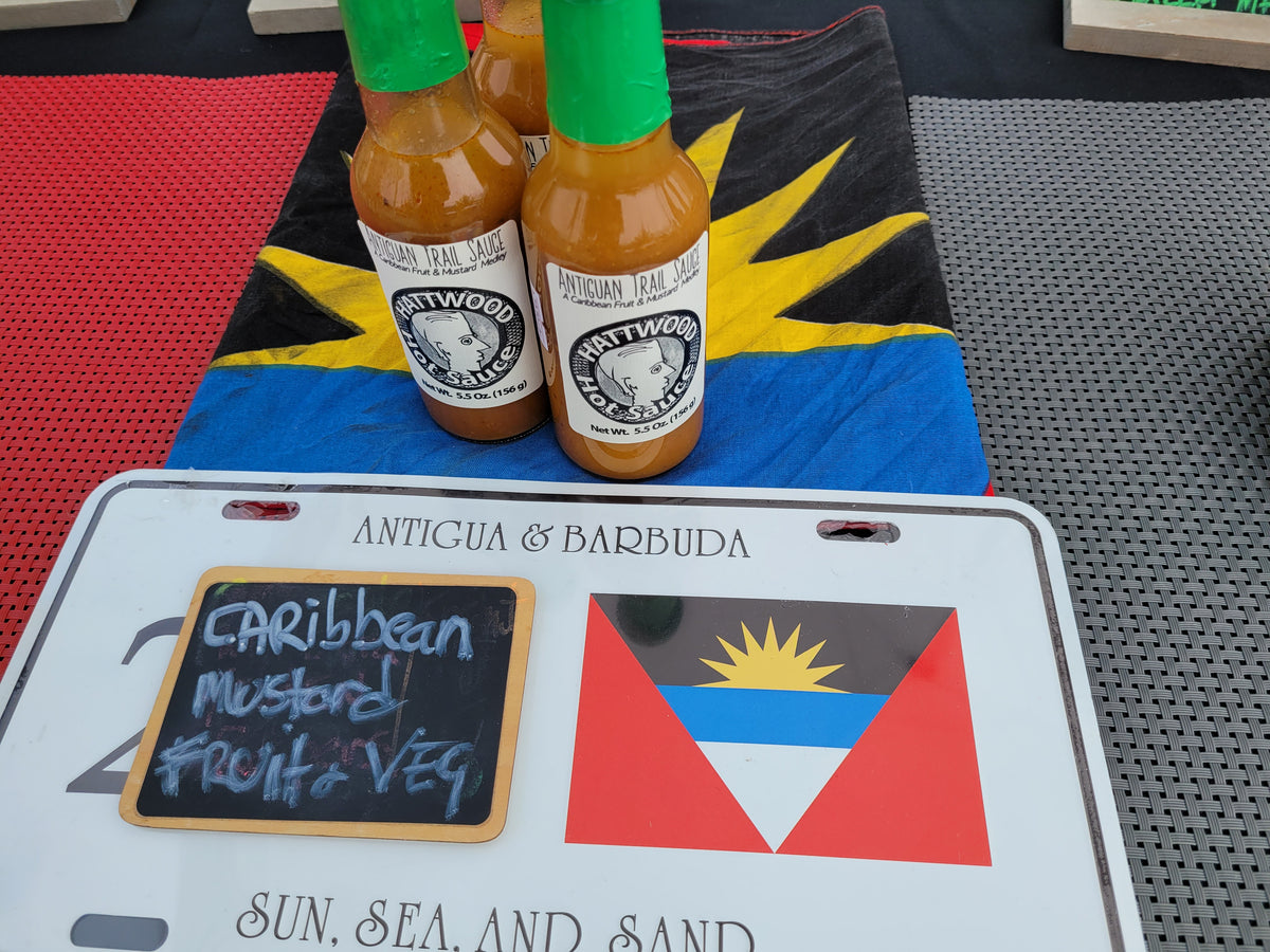 Antiguan Trail Sauce (Caribbean Mustard style, fruity-veg medley ...